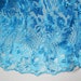 Lake Blue Embroidered Lace Fabric, Lanverdar Purple Embroidery Floral ...