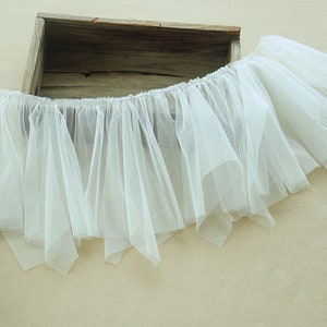 Light Pink Ruffled Tulle Fabric 3D Ruffled Tulle Lace Trim | Etsy