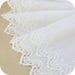 Floral Scalloped Edge Lace Trim, Embroidered Lace Trim Fabric by the ...