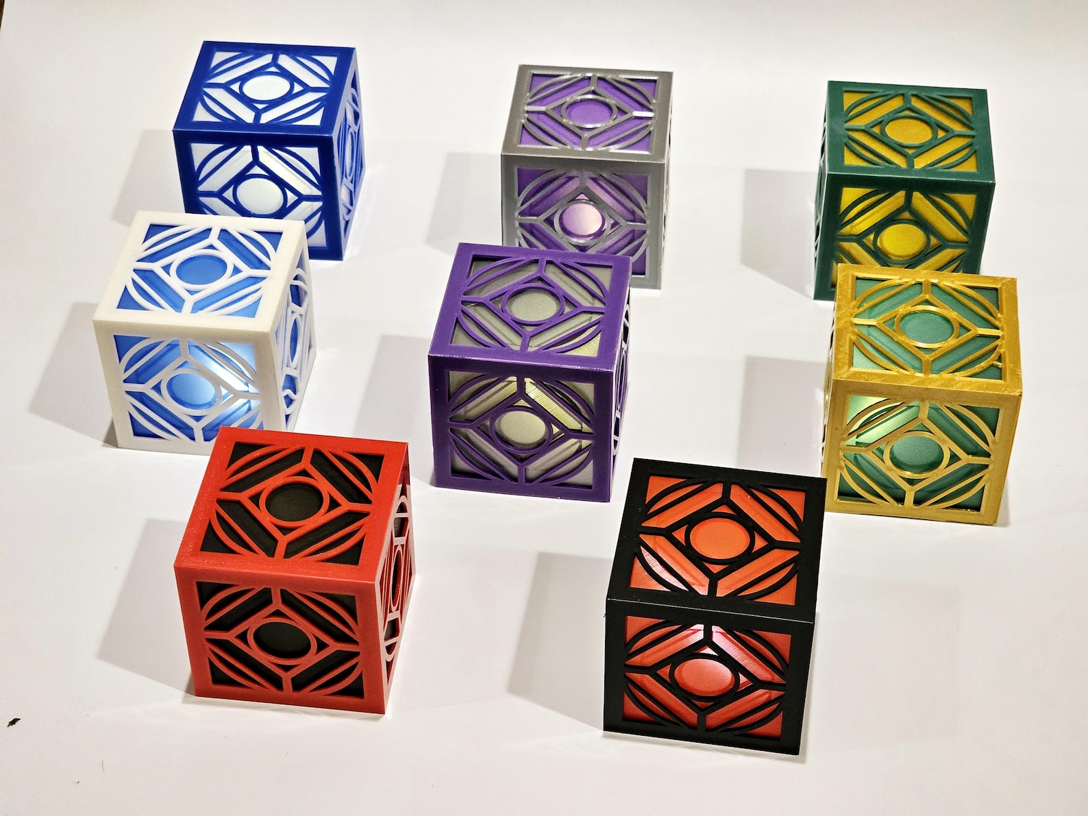 Replica Custom Jedi Holocron From Star Wars Light Holocron Light up ...