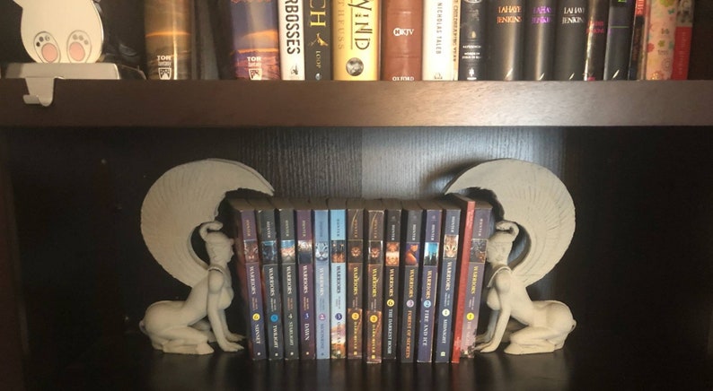 Neverending Story Sphinx Statue Figurine Book End Southern Oracle Gate ...