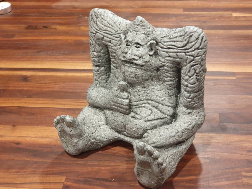 Rock Biter Figurine Bookend Rockbiter Neverending Story | Etsy