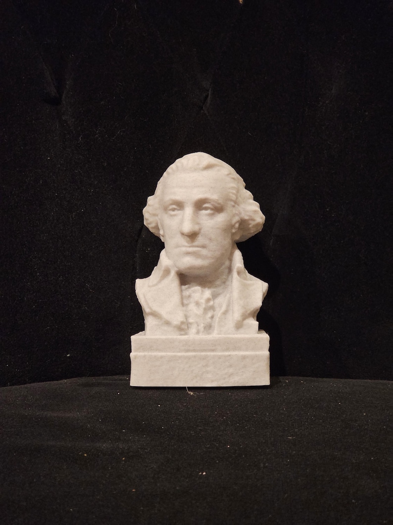 President George Washington Bust State Figurine Sculpture Carving ...