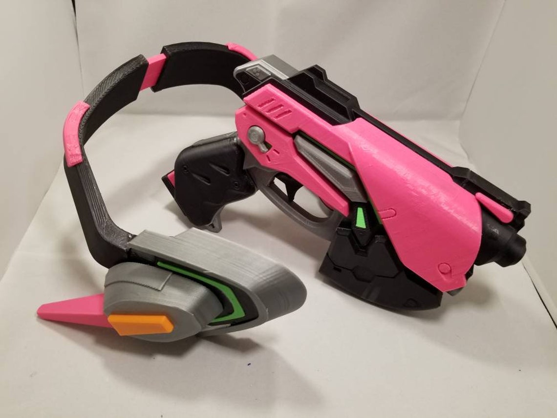 Overwatch DVA Gun and Headset for Cosplay Costume D.va Weapon - Etsy