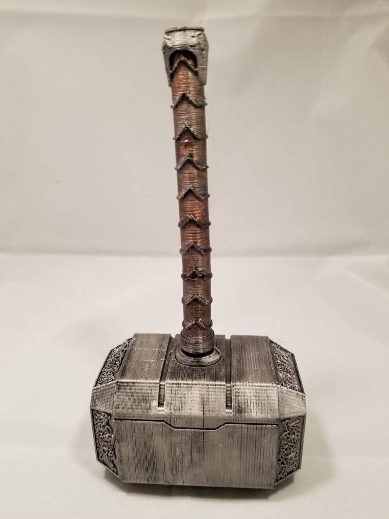 Thor Hammer Mjonir Ink Pen Holder From Avengers Ragnarok Odin Vikings ...