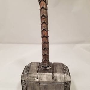 Thor Hammer Mjonir Ink Pen Holder From Avengers Ragnarok Odin Vikings ...