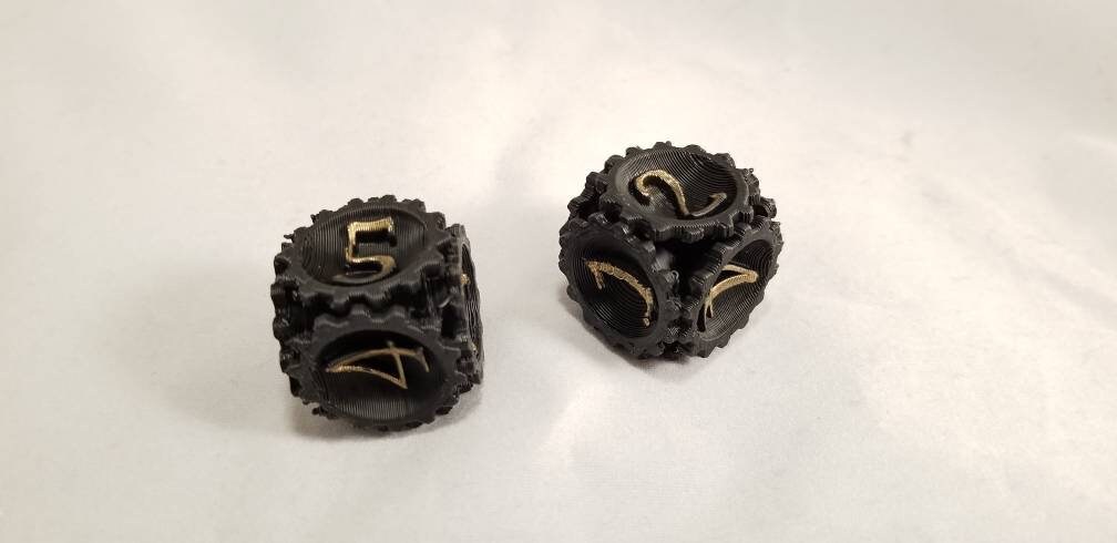 Steampunk Gear Dice Board Game Decor Decorations Shelf Pipe Steam Punk ...