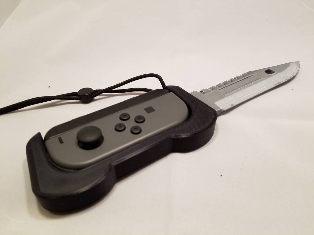 Nintendo Switch Joycon Controller Knife Blade Holder Grip Custom Joy ...