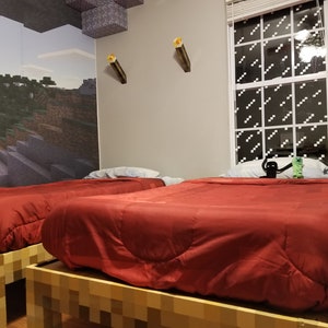 Pixelized Window Decals | Minecraft Style | Video Game | Vinyl Stickers ...