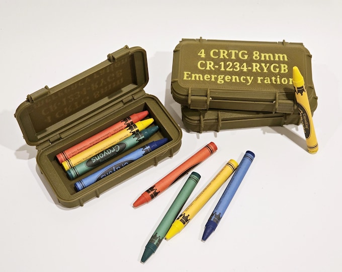 Tactical Crayon Case V2.0 - Etsy