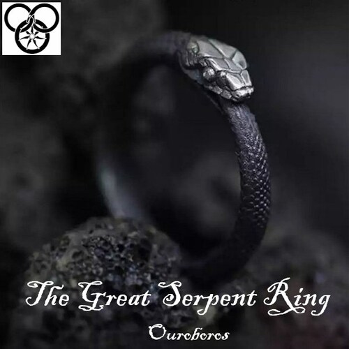 Infinity Serpent Ouroboros Wheel of Time Inspired - Etsy UK