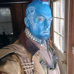 Yondu's Small Darts on Right Side of His Jacket for Cosplay or a ...