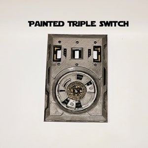 Sci Fi Droid Robot Access Light Switch Cover Plate Star Wars Style ...