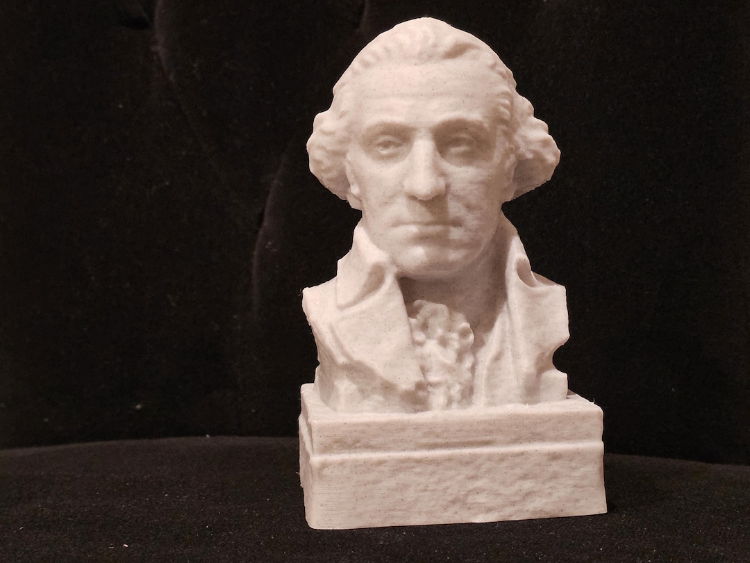President George Washington Bust State Figurine Sculpture Carving ...