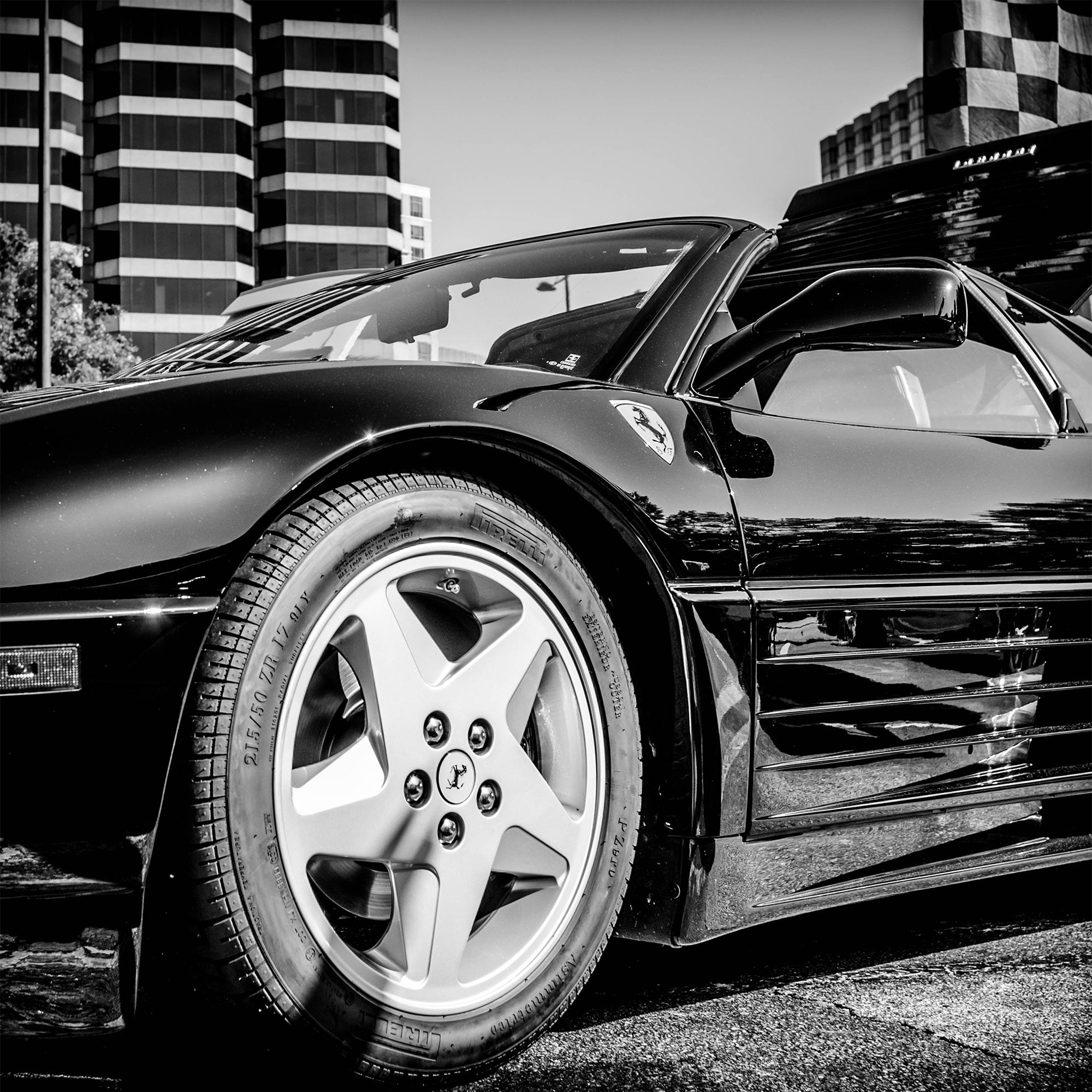 Ferrari Testarossa Black
