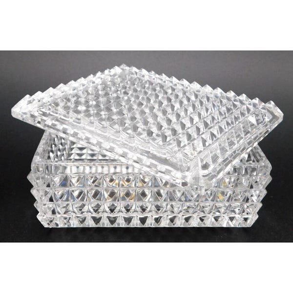 Fenton Glass Box With Lid - Etsy