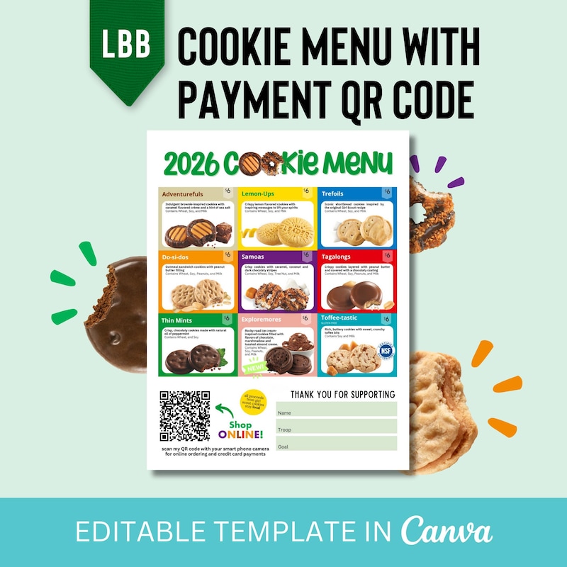 2026 Girlscout Cookie - Etsy