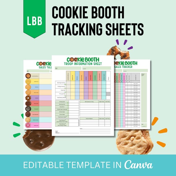 Cookie Booth Sign - Etsy