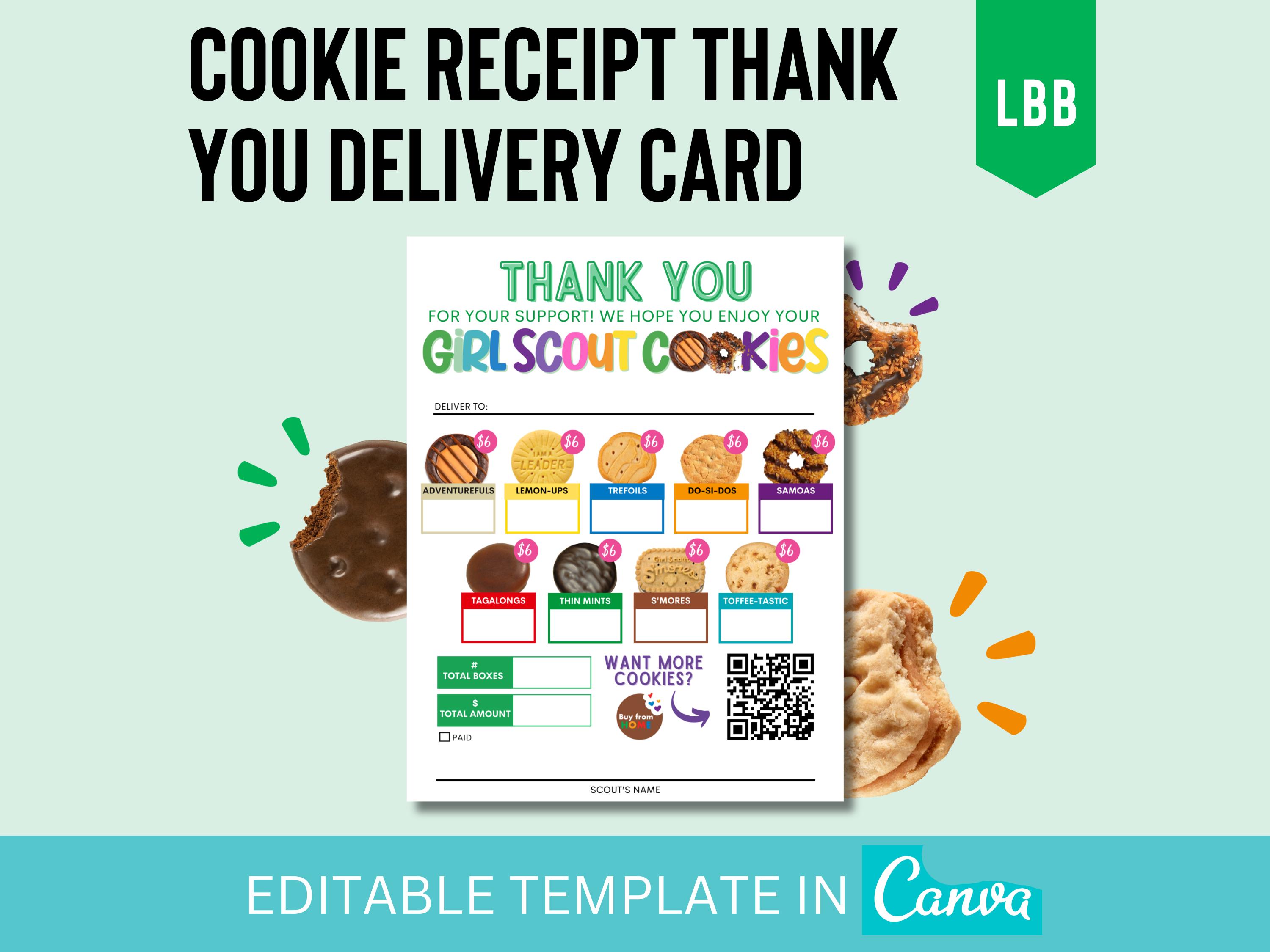 Girl Scout Thank You Template Forms And Documents