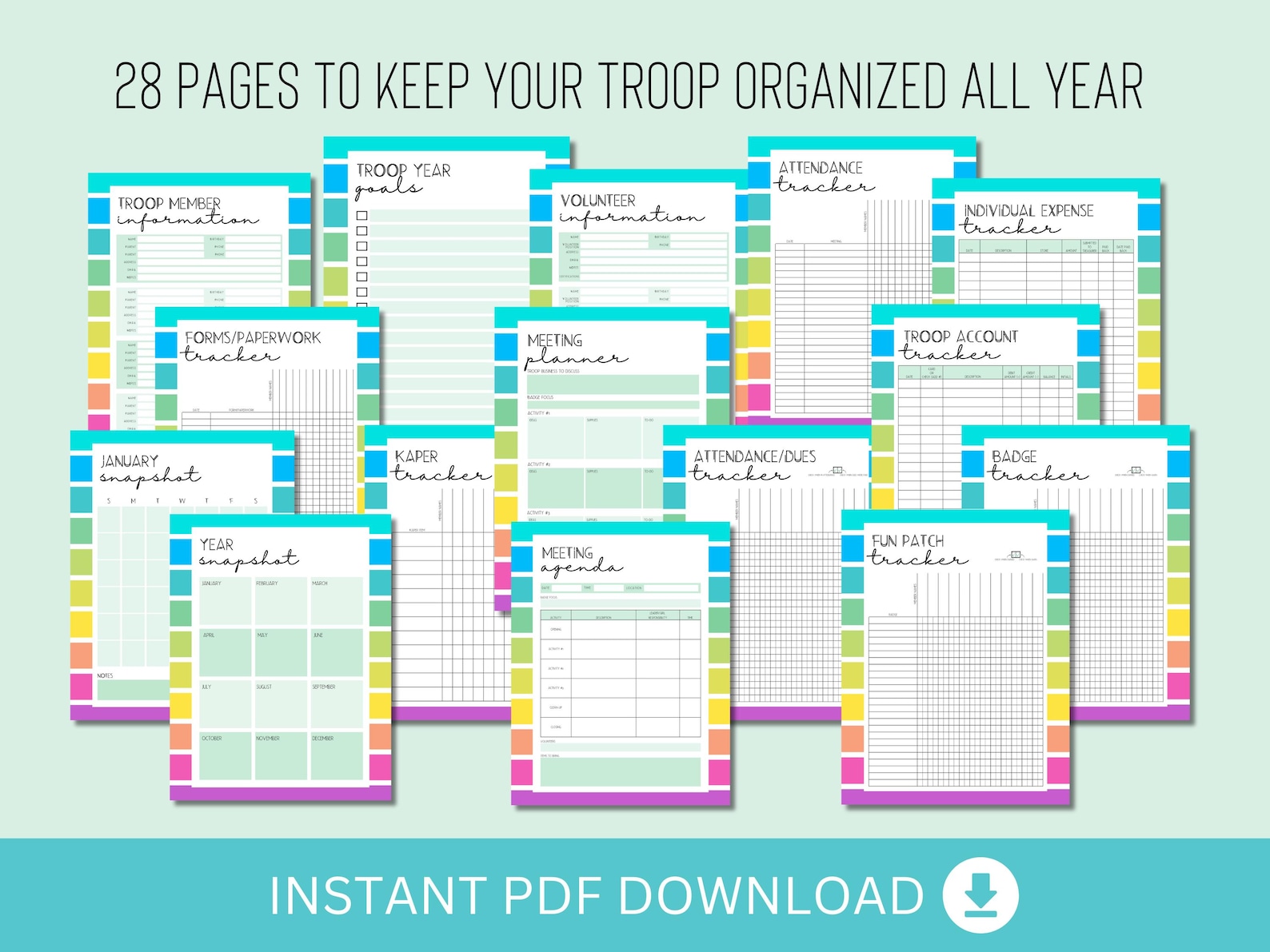 The Complete Troop Leader Binder - Etsy