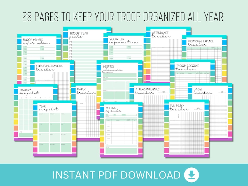 The Complete Troop Leader Binder - Etsy