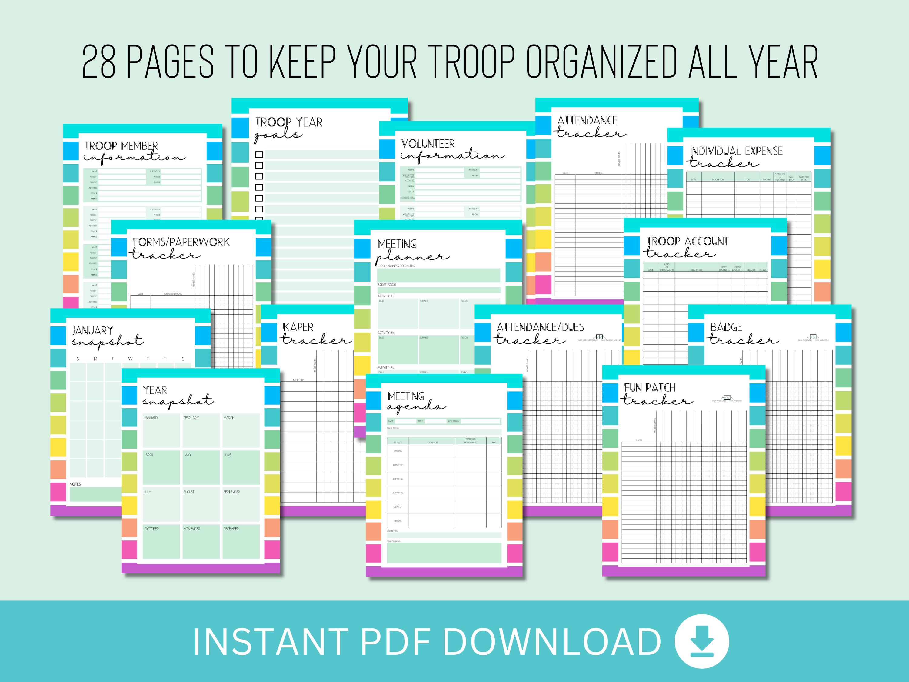 The Complete Troop Leader Binder - Etsy
