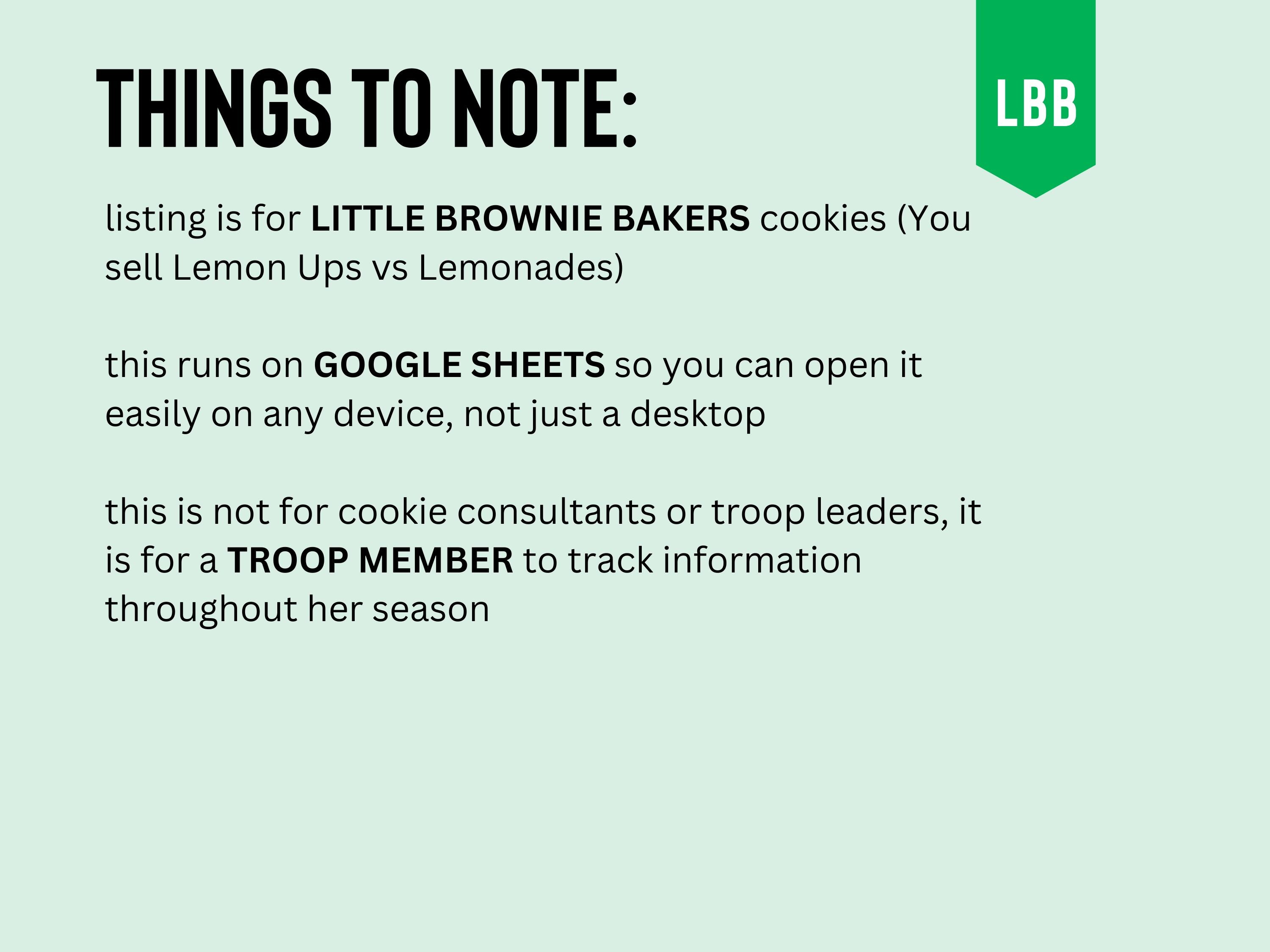2026 UPDATED!! LBB Complete Troop Member Cookie Season Tracking ...