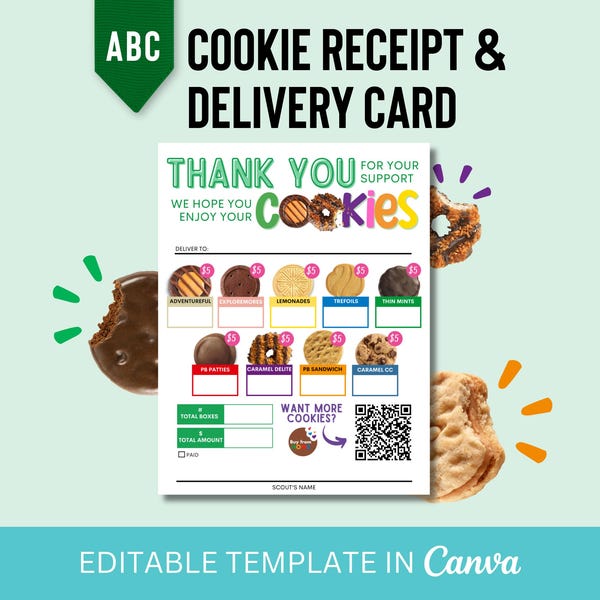 Thank Delivery Card - Etsy