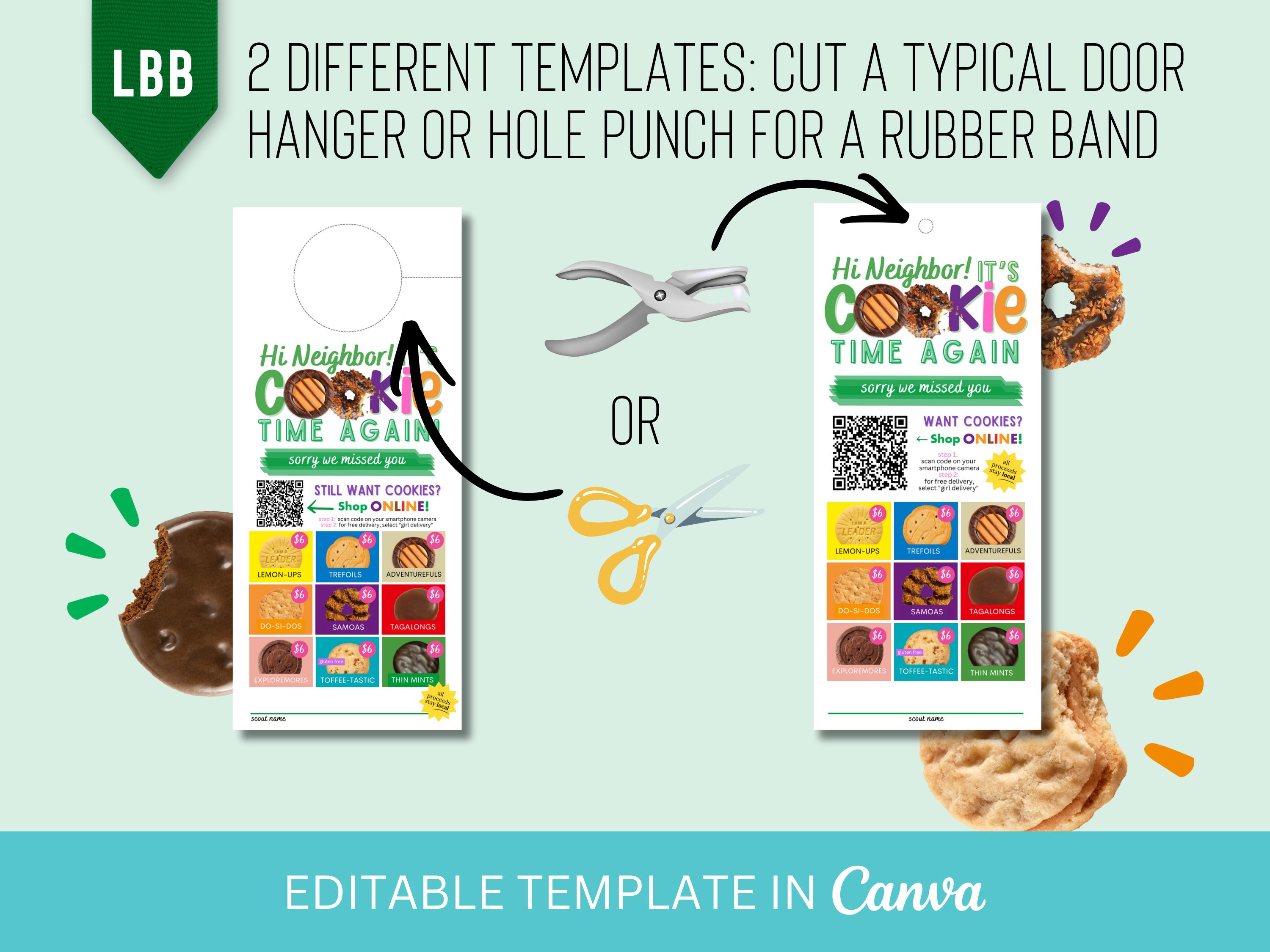 UPDATED 2026!! LBB Girl Scout Door Hanger With QR Code - Etsy