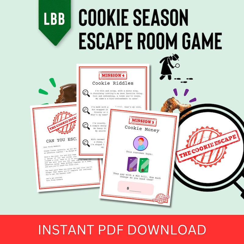 Mystery Game Scouts - Etsy