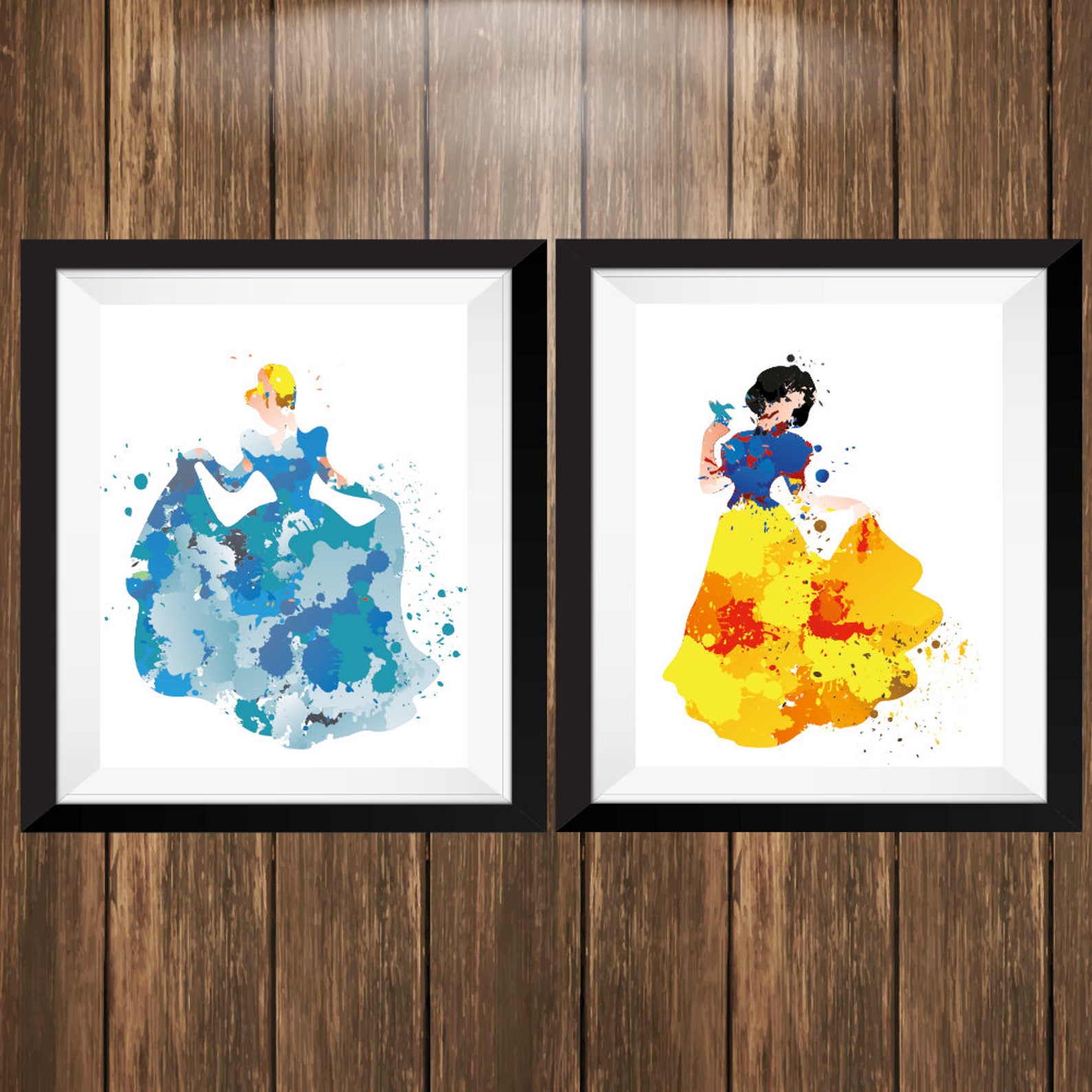 Abstract Princess Art Nursery Decor Movie Poster - Etsy