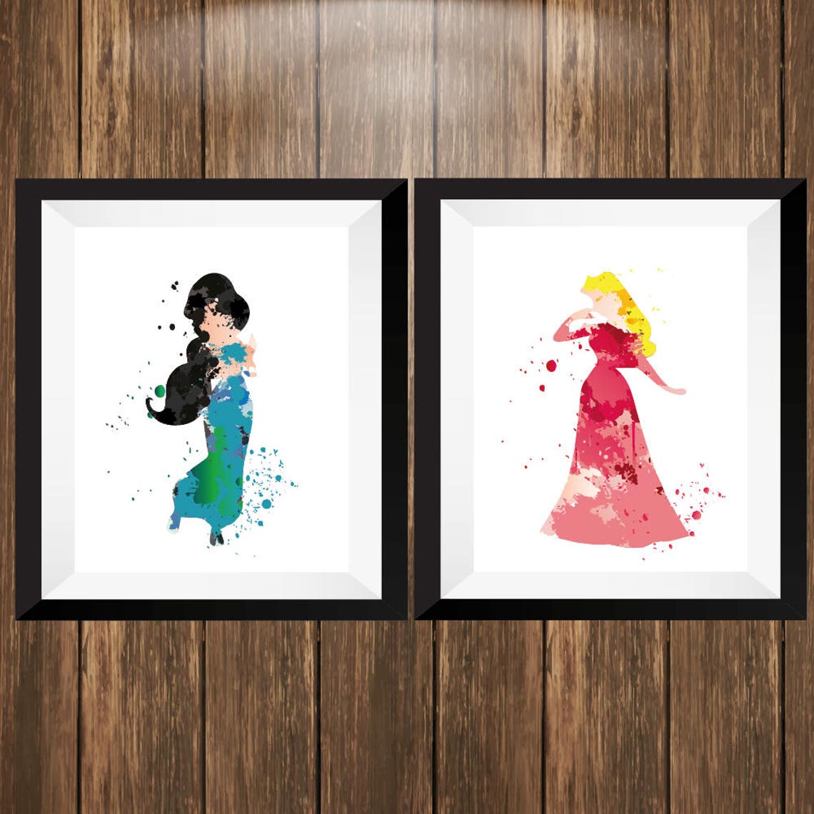 Abstract Princess Art Nursery Decor Movie Poster - Etsy