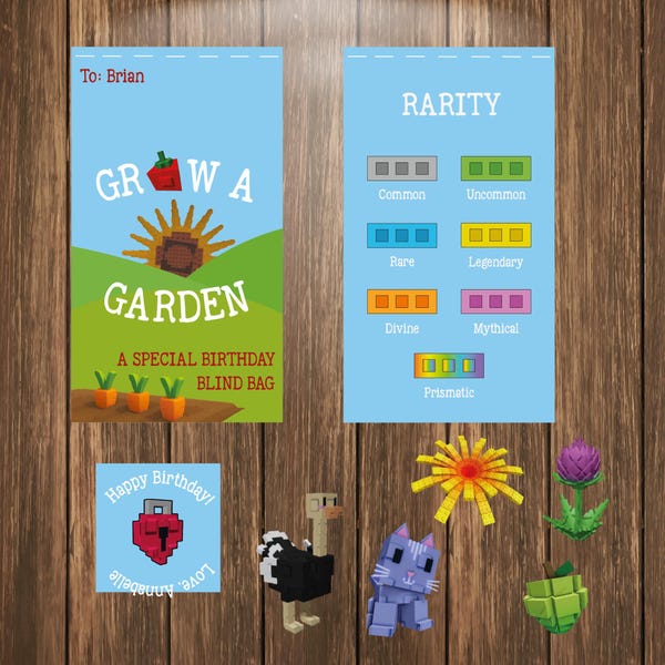 Printable Blind Bag Roblox - Etsy