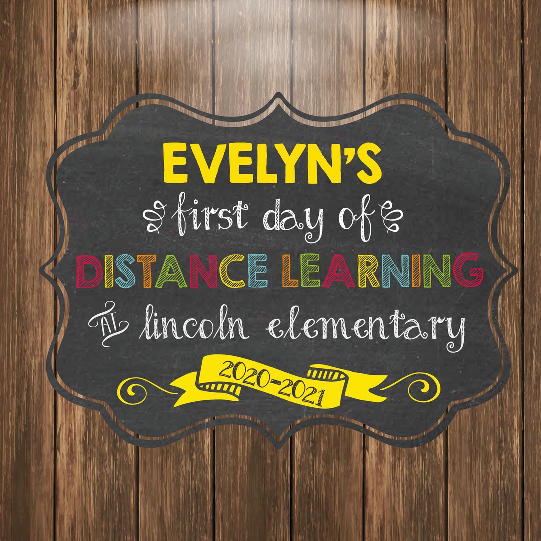 Custom Back to School Sign, First Day of School Banner, First Day ...