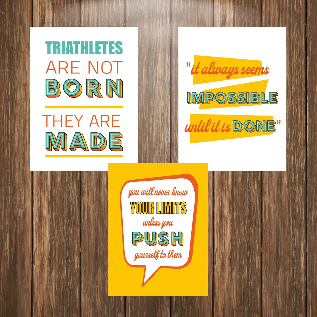 Motivational Posters, Sports Quote, Sports Art, Instant Download - Etsy