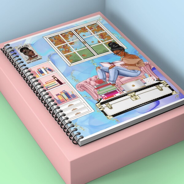 Just a Girl Who Loves Books Journal Png - Etsy