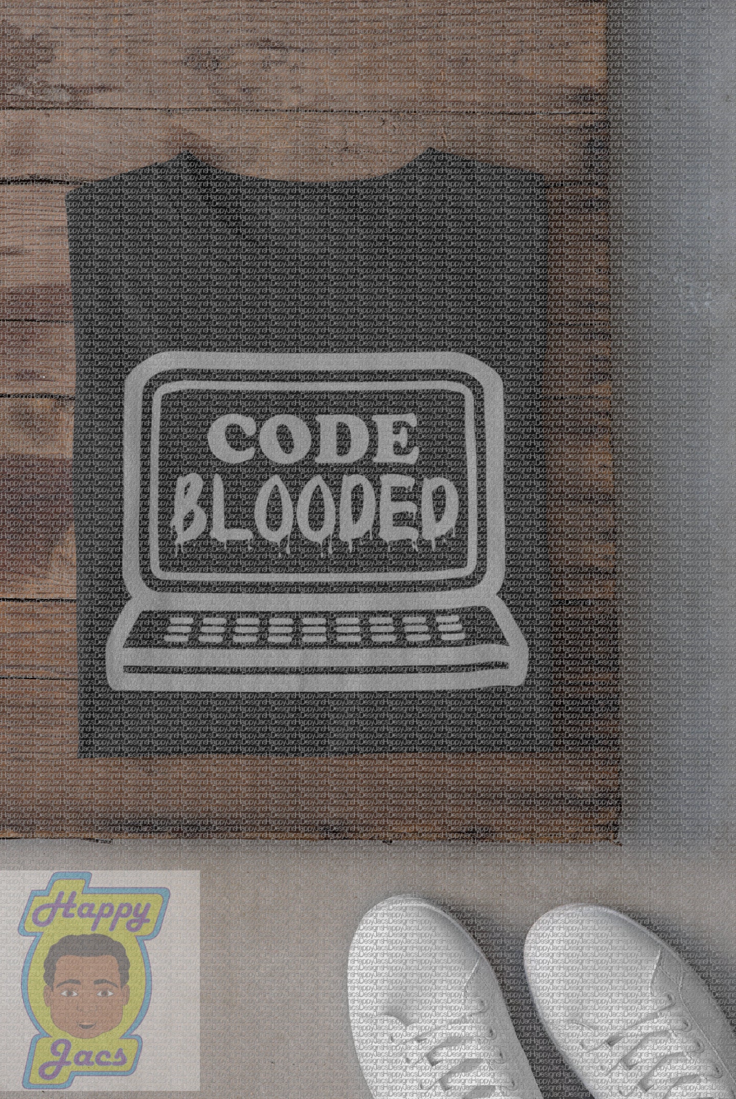 Code Blooded computer Coding Programmer SVG - Etsy