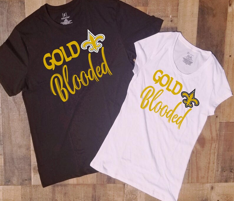 Gold Blooded Saints SVG | Etsy Gold Blooded Saints SVG | Etsy