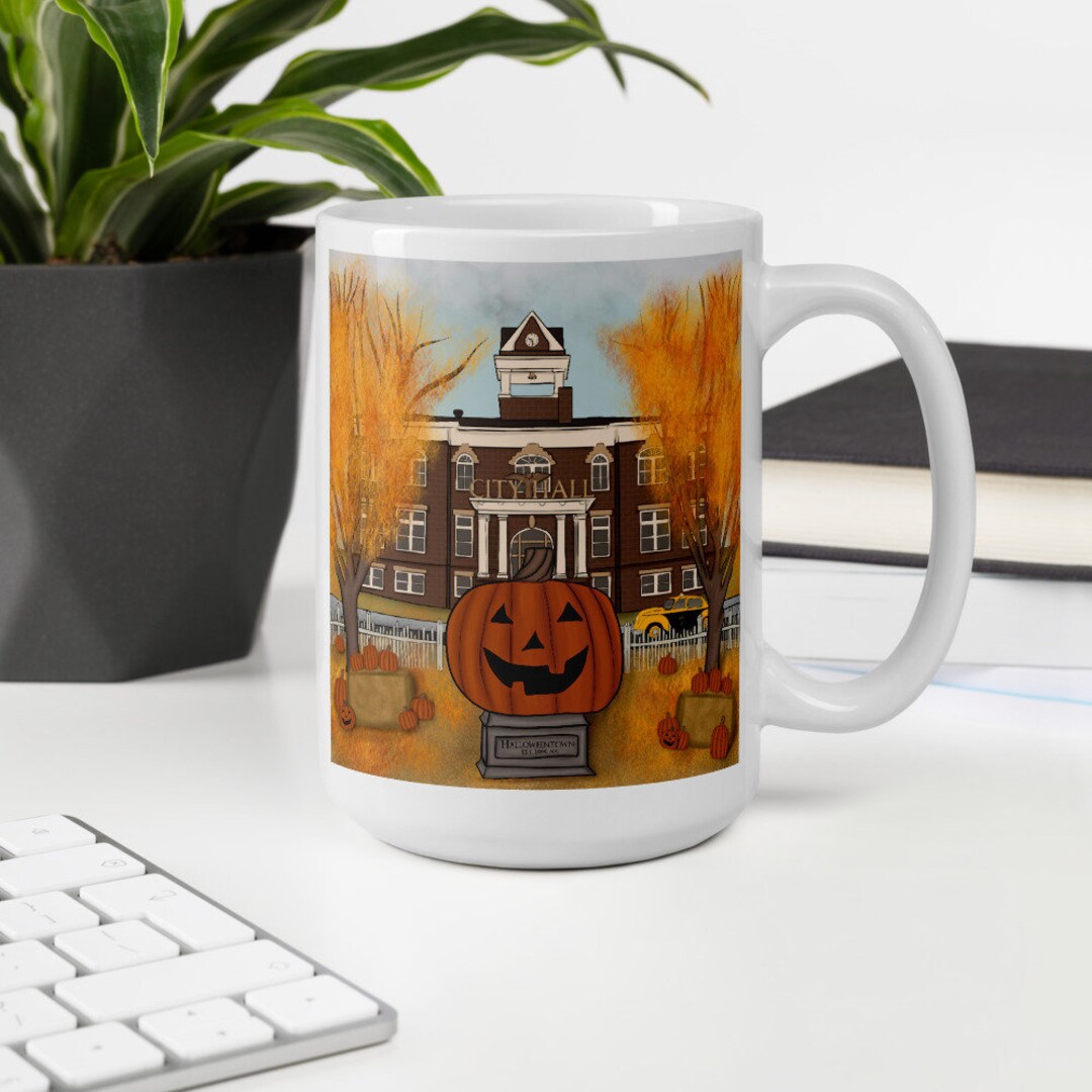 Halloweentown Town Square Mug - Special Edition 15 Oz - Etsy