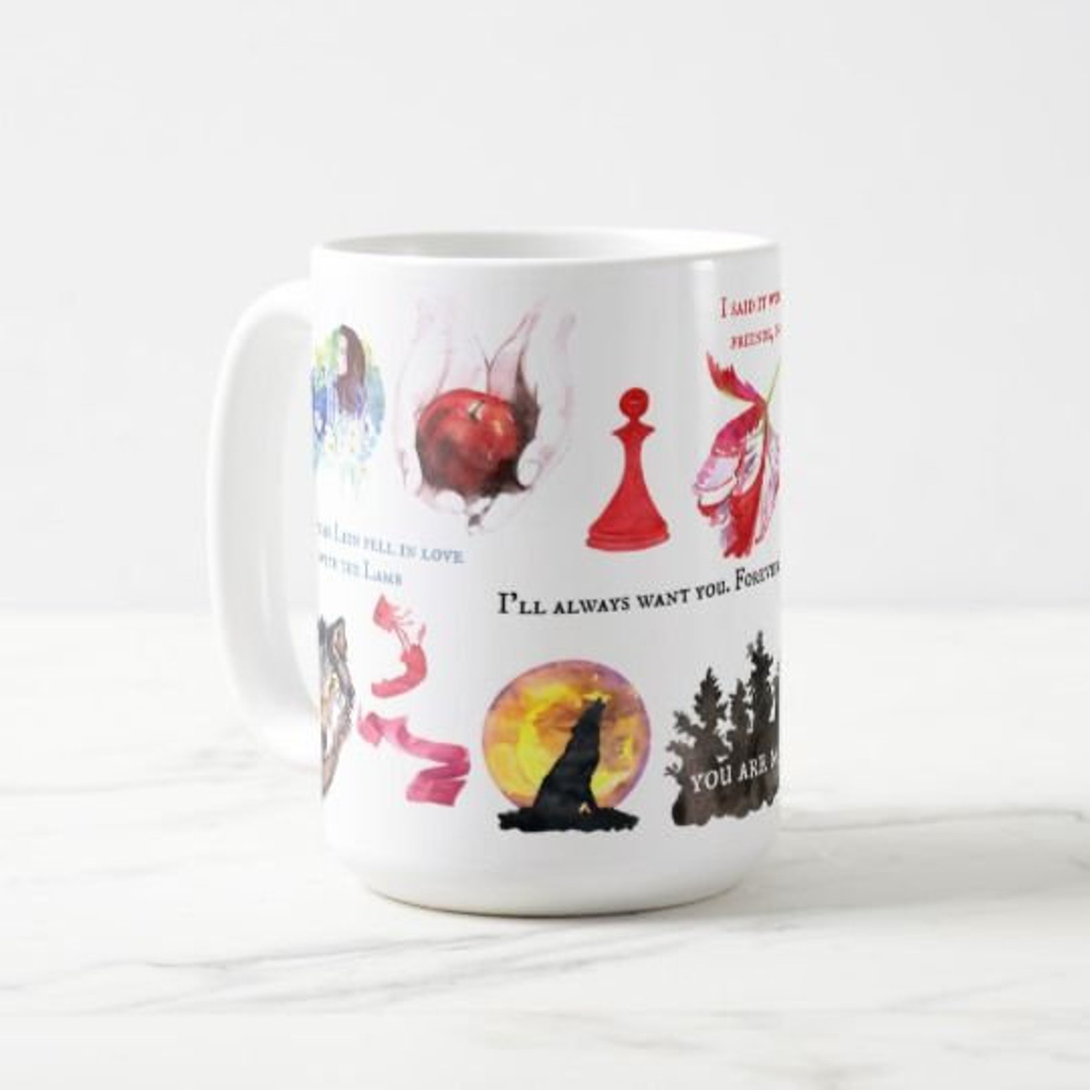 Twilight Wraparound Mug Special Edition 15 Oz - Etsy