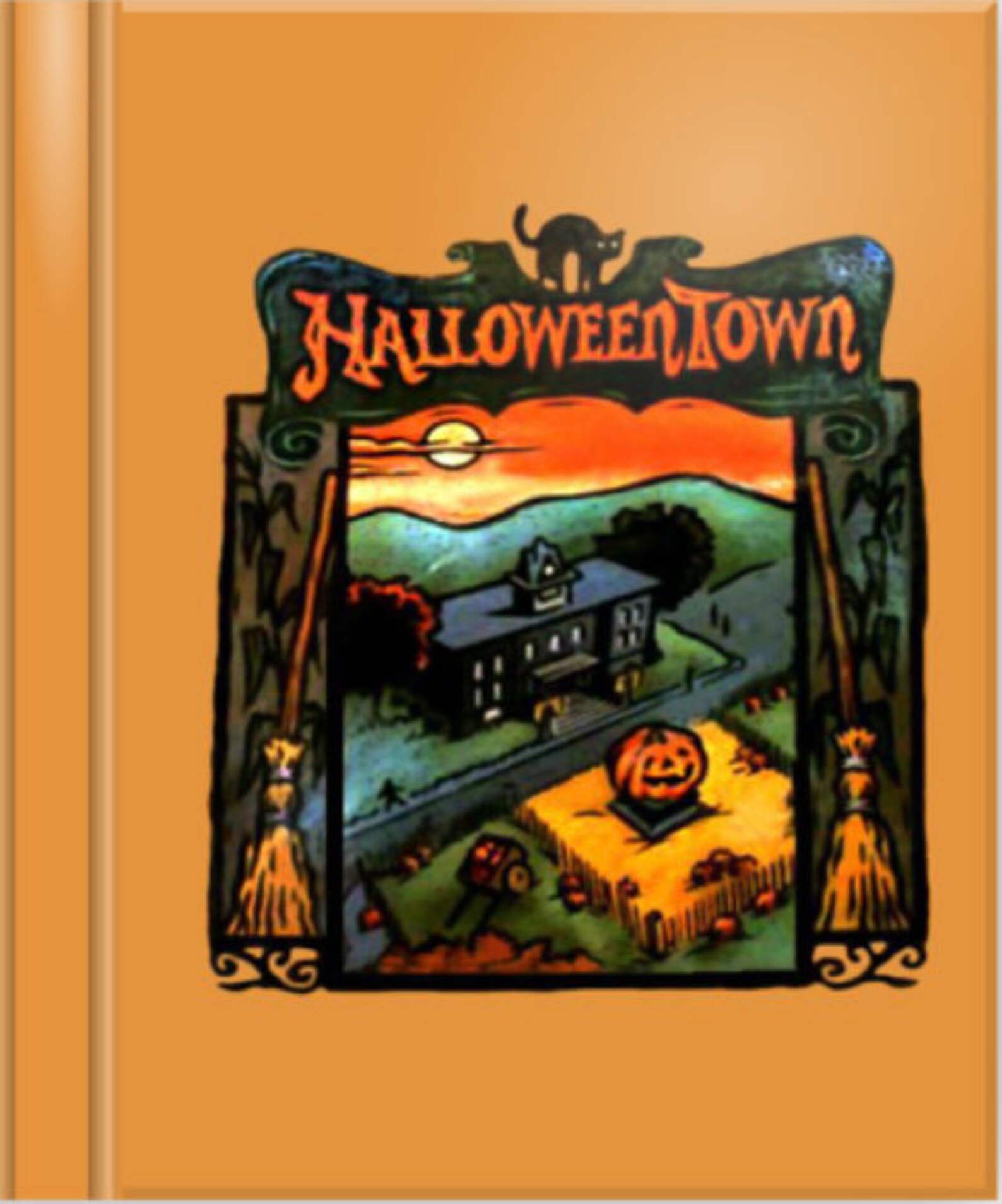 Halloweentown Book Notebook 6x8 Hardcover Fall Halloween - Etsy