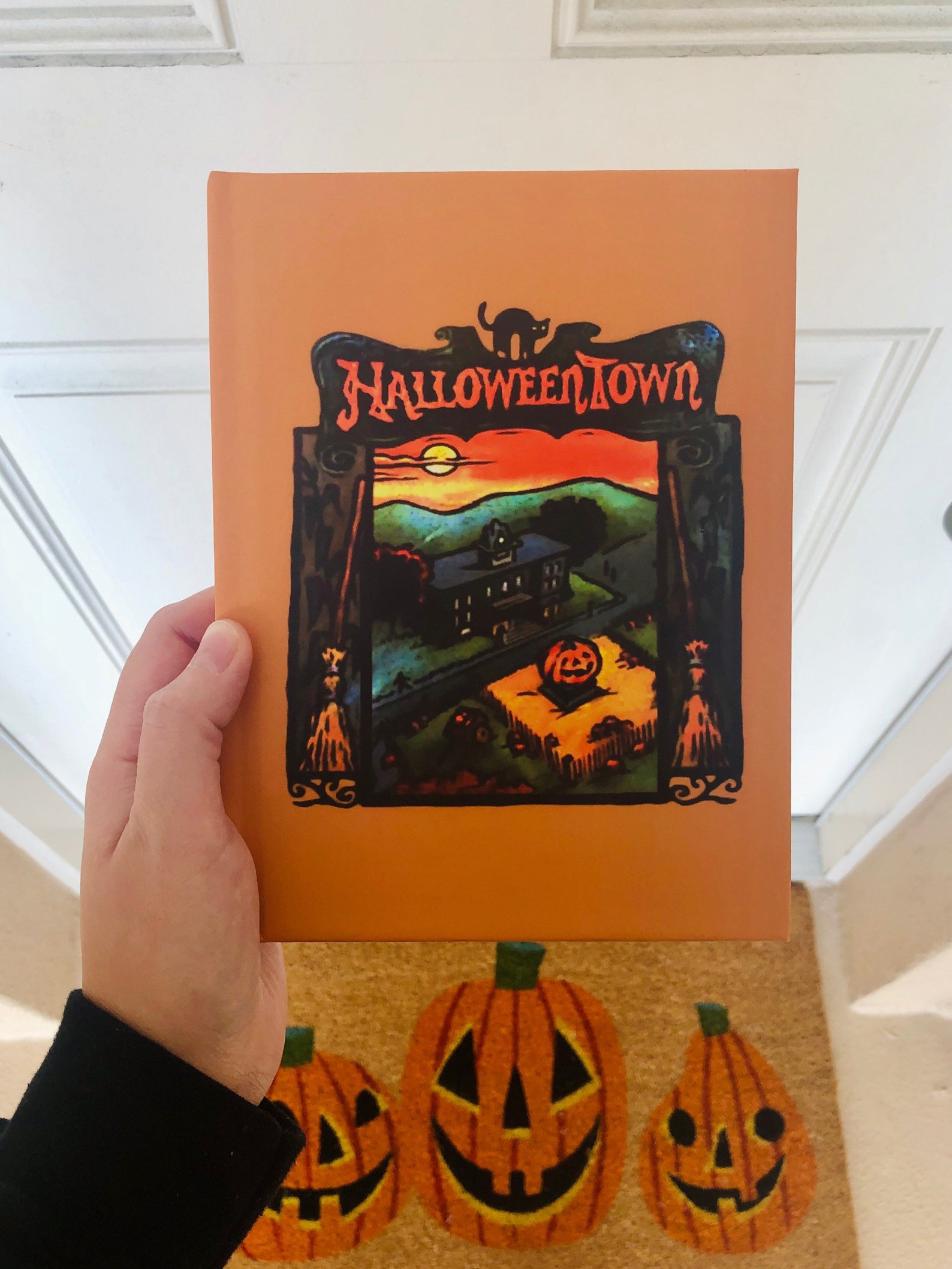 Halloweentown Book Notebook 6x8 Hardcover Fall Halloween - Etsy