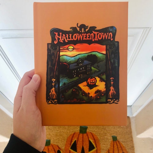 Halloweentown Book Notebook 6x8 Hardcover Fall Halloween - Etsy