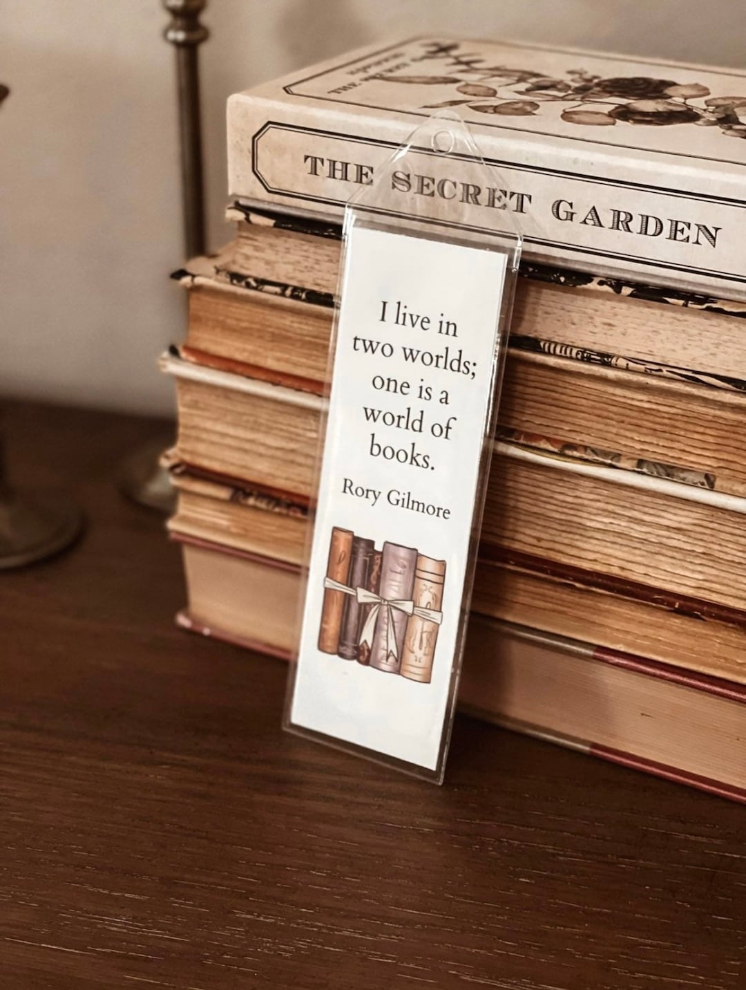 I Live in Two Worlds; One is A World of Books Bookmark - Small Town ...