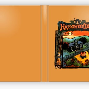 Halloweentown Book Notebook - 6x8 Hardcover Fall Halloween Autumn ...