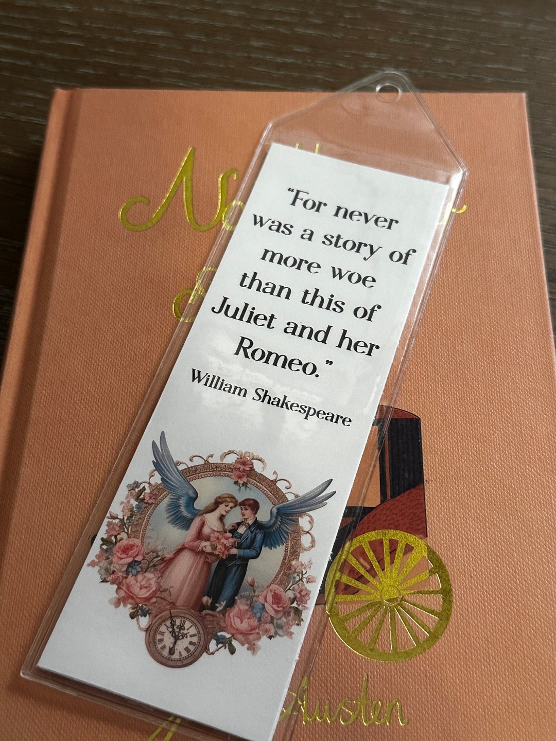 Romeo & Juliet Bookmark Love Pink Girly Coquette Feminine Cozy Hygge ...