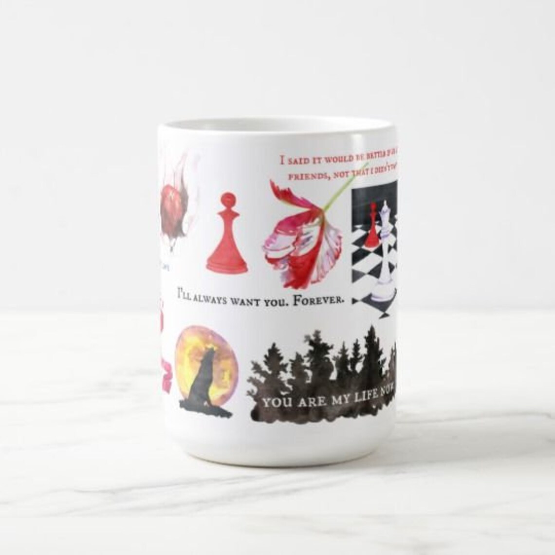 Twilight Wraparound Mug Special Edition 15 Oz - Etsy