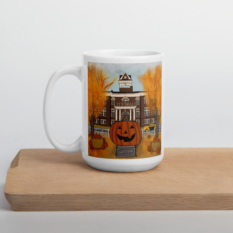 Halloweentown Town Square Mug Special Edition 15 Oz - Etsy