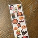 Vintage Halloween Bookmark Pumpkins Ghosts Bats Black Cats Haunted ...