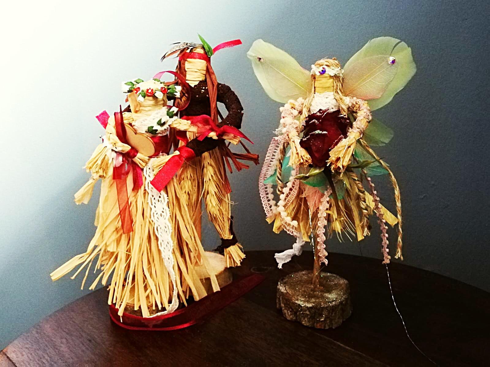 Corn Dolls, Ritual Dolls, Ceremony, Handcrafted, Decor, Wiccan Pagan ...